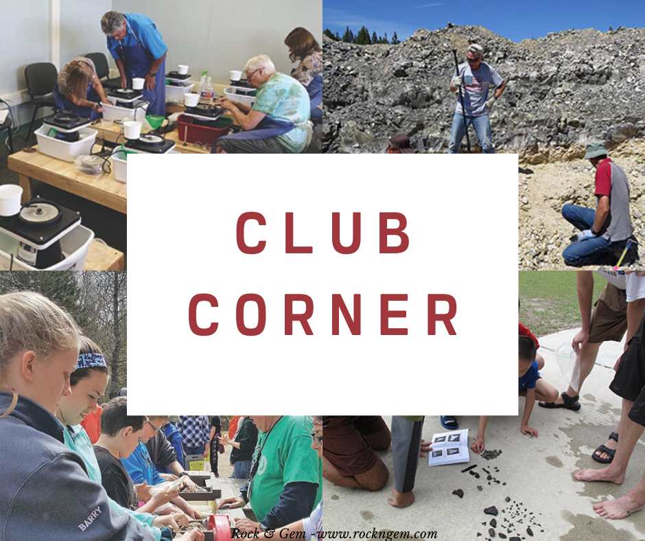 Club Corner: Partnerships Benefit All - Rock & Gem Magazine
