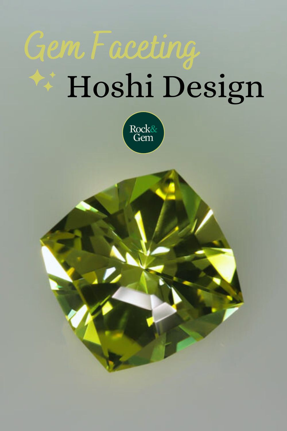 Gem Faceting: Hoshi Design - Rock & Gem Magazine