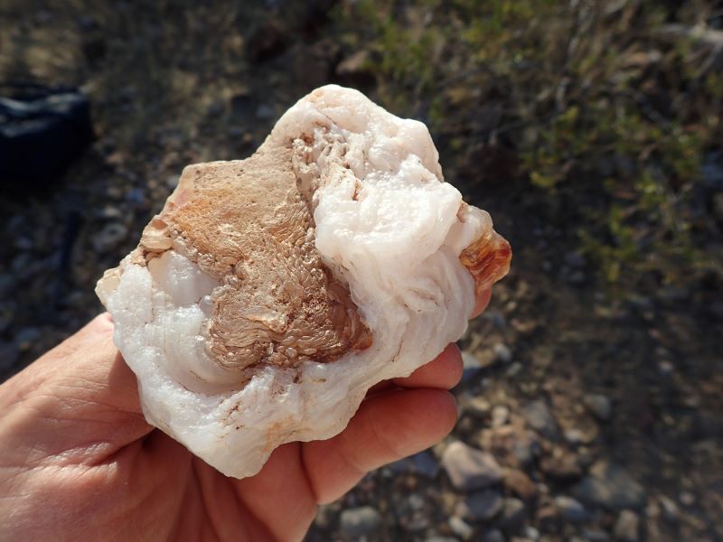 Fire Agate From Joy Valley, Arizona - Rock & Gem Magazine