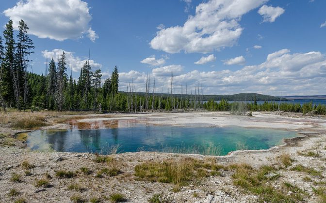 Sinter Geyser Eggs at Yellowstone - Rock & Gem Magazine