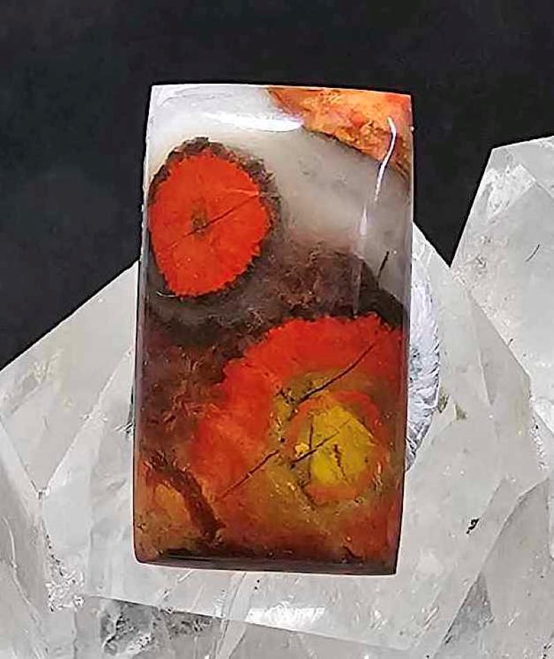 Poppy Jasper from Morgan Hill, CA - Rock & Gem Magazine