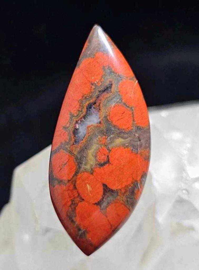 Poppy Jasper from Morgan Hill, CA - Rock & Gem Magazine