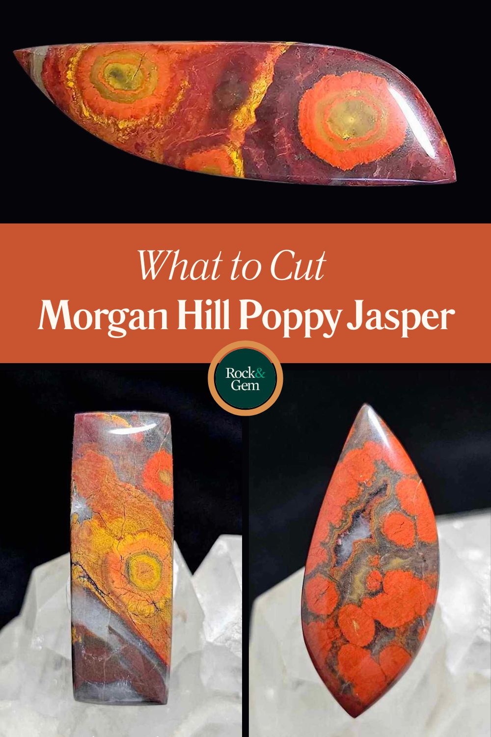 Poppy Jasper from Morgan Hill, CA - Rock & Gem Magazine