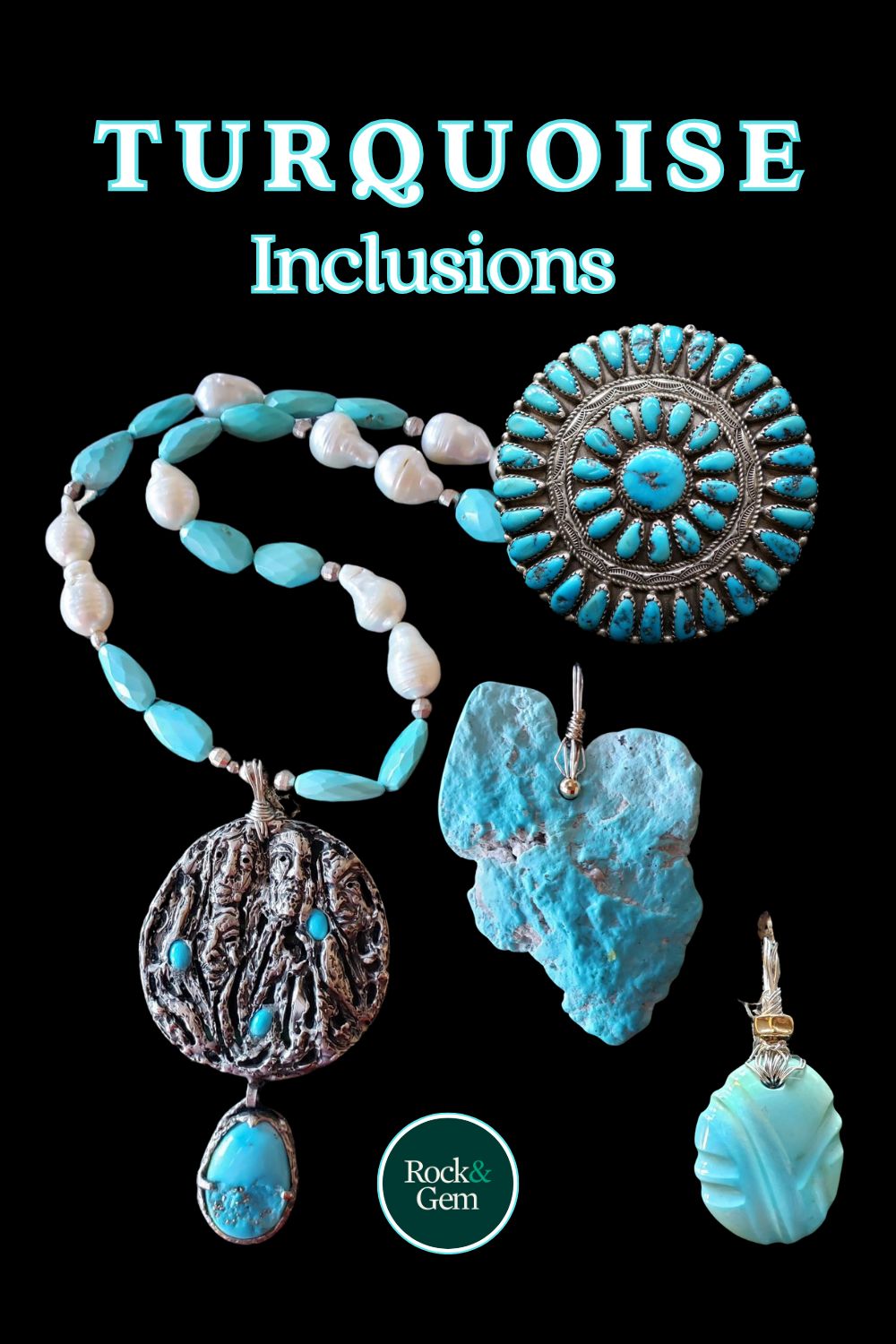 Turquoise Color Inclusions Explained - Rock & Gem Magazine
